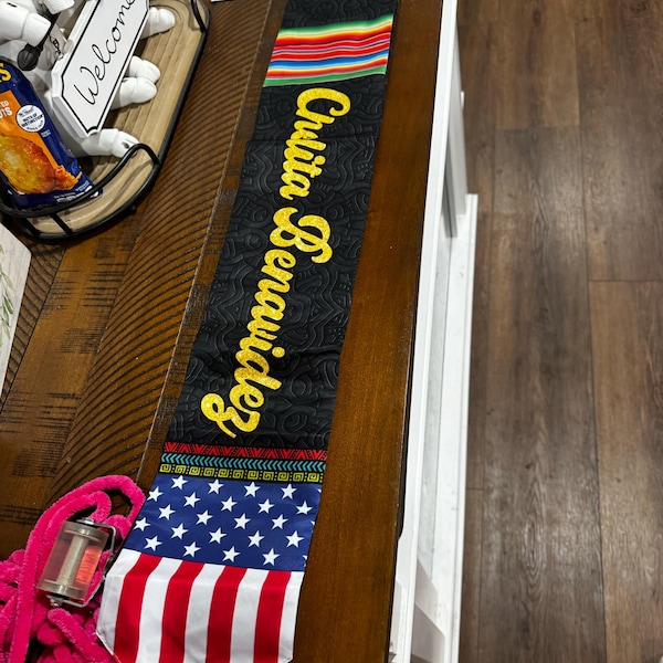 Custom Graduation Stole Class of 2025, Personalized Teacher Graduation ...