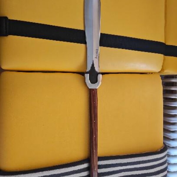 Hand Forged, Custom High Carbon Steel Spear 30 Inches, Full Tang ...