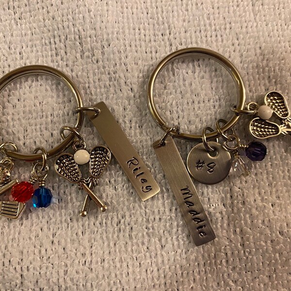 Lacrosse Gifts - Lacrosse Keychain - Boys Lacrosse Gift - Girls ...