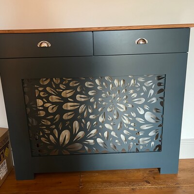 Bespoke Mirrored Radiator Cover Custom UK New Design Farrow & - Etsy