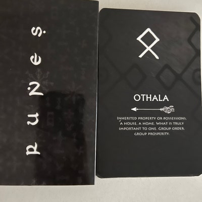 Runes Oracle Celtic Cards 24 Cards Oracle Oracle Deck Fortune Telling ...