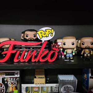 Funko Logo Fan Sign. 3 Sizes. 3D Printed. High Quality. Great Gift for ...
