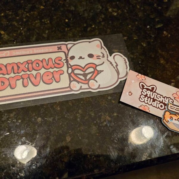 Please Handle With Love FRAGILE Sticker | Cat Meme Stickers | Kawaii ...