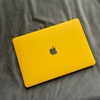 Luminous Yellow Hard Case Cover for MacBook Air 13 MacBook Pro - Etsy UK