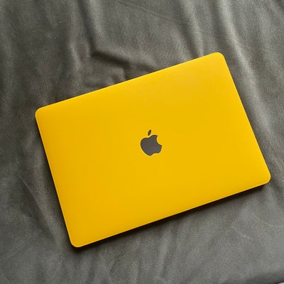 Luminous Yellow Hard Case Cover for MacBook Air 13 MacBook Pro 13 14 16 ...