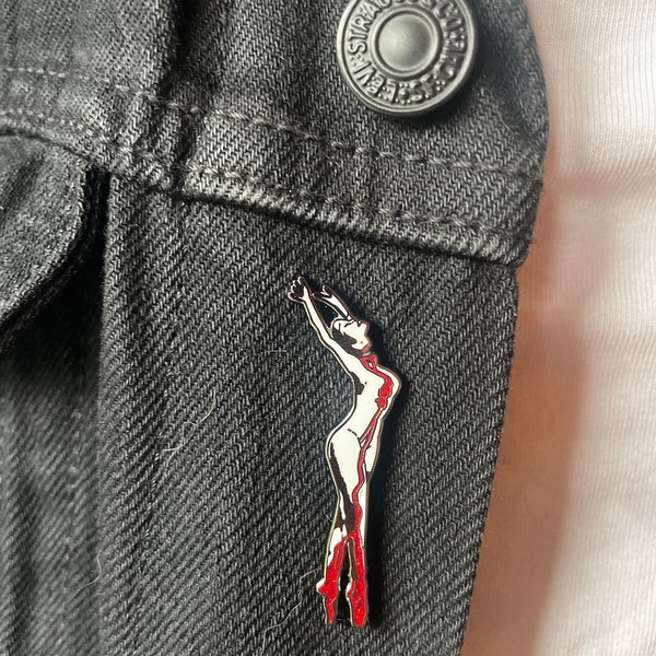 Suspiria Horror Film Inspired "bloody Ballerina" Hard Enamel Pin With ...