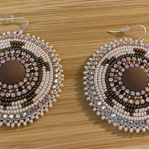 Beaded Earrings - Etsy