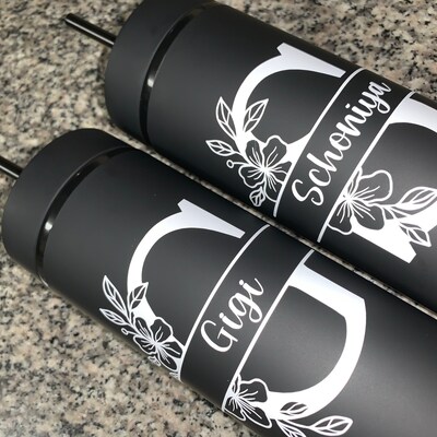 Split Monogram SVG Bundle, Spilt Letter Svg, Alphabet Clipart, Last ...