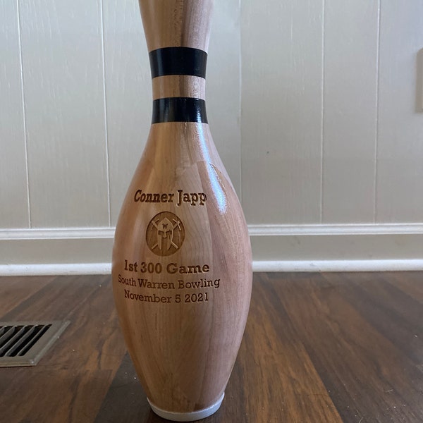 Regulation Bowling Pin Custom Made - Etsy
