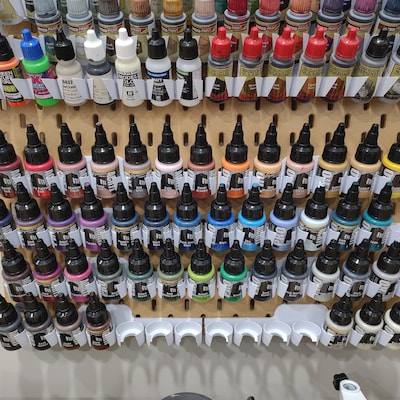 Spinrack Paint Rack for 54 10ml Tamiya, AK, Mr. Hobby, Etc. Bottles - Etsy
