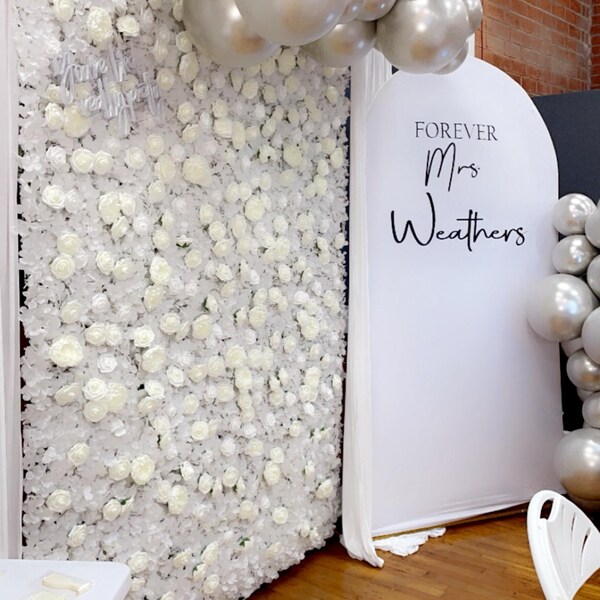 Personalized Happy Birthday Decal for Balloon Arch Personalized Decal ...