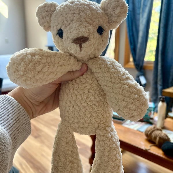 Snuggle Bear Crochet Pattern | Snuggle Series | Low Sew Amigurumi | PDF ...