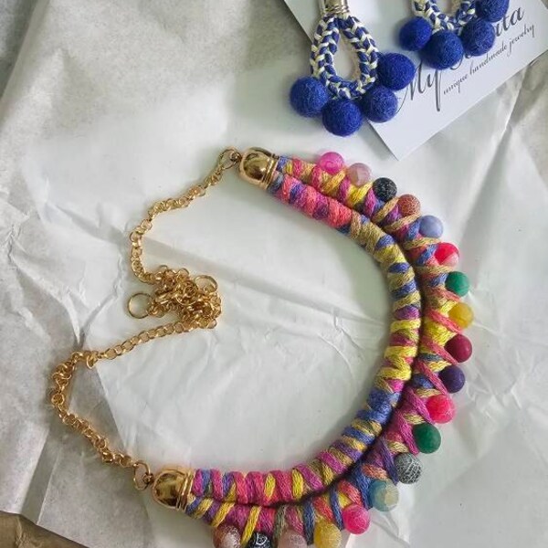 Unique Statement Necklace for Women, Gift Ideas for Her - Etsy