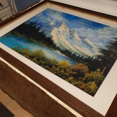 Off Center Custom Matboard Where You Specify Both the Exterior and ...