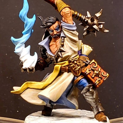 Marko Sol Justicar 25mm Base 3D Printed Resin Miniature Tabletop Role ...