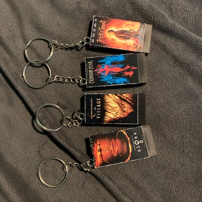 CUSTOM Mini VHS Tape Keychain, Magnet, Pins, and Ornaments - Etsy