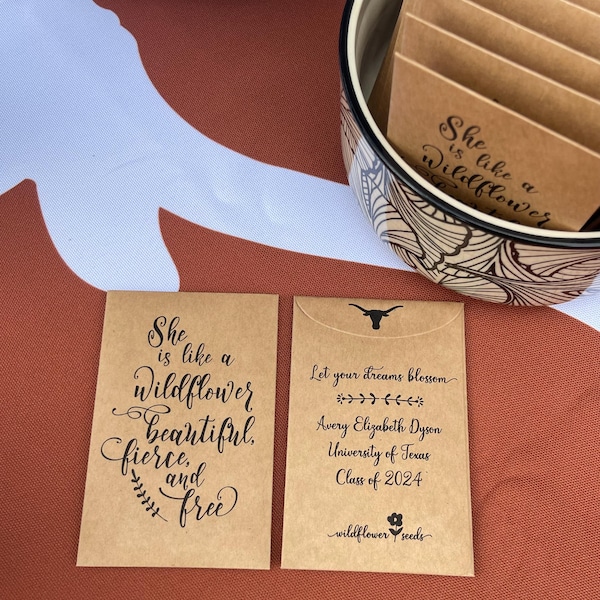 Christian Baby Shower Seed Packet Favor, Faith Plants the Seed, Custom ...