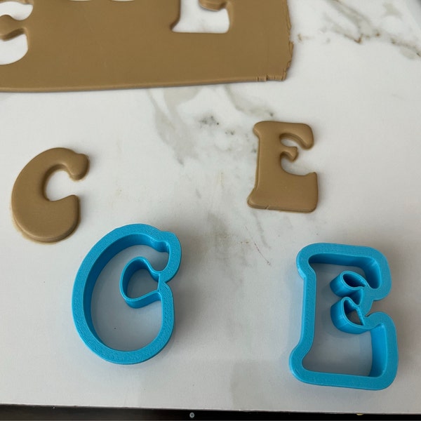 Groovy Font Cookie Cutters: 70s 80s Style Letters - Etsy