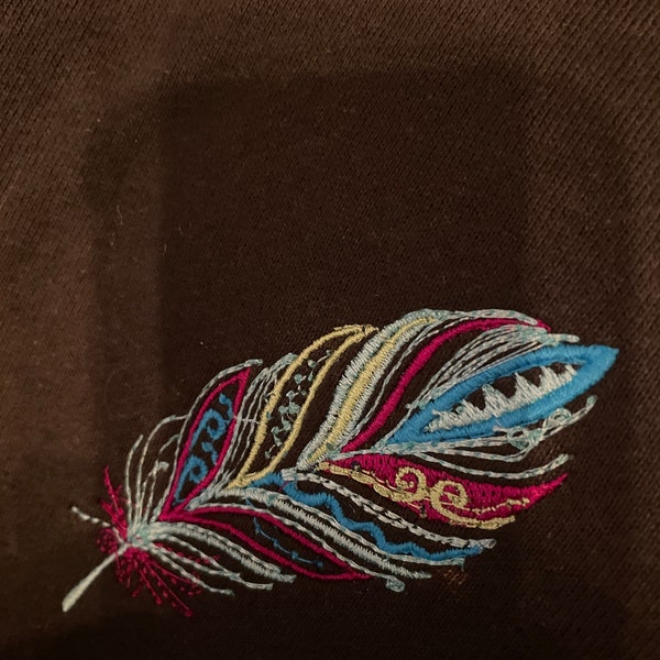 Feather Embroidery Design, Feder Stickdatei 9 Sizes, 9 Größen! - Etsy.de