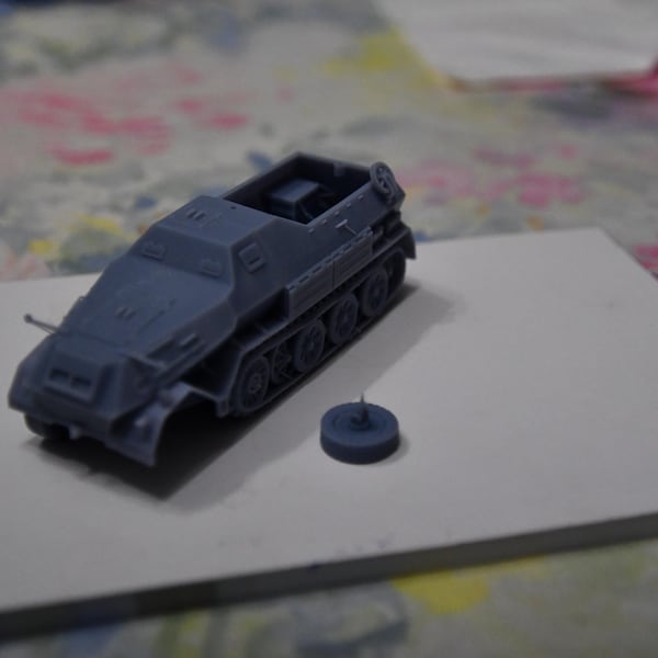 WWII ITALIAN - Breda 51 52 Coloniale Dovunque - 1/100 15mm 1/87 Ho 1/72 ...