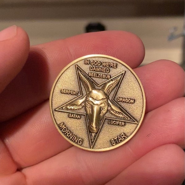 Best Seller: LUCIFER COIN, Morningstar TV Hit Series 1 1/4" , Highest ...