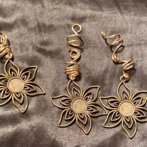 14K Gold Wired up Loc Cuffs Loc Jewelry / Braid Jewelry / Hair - Etsy