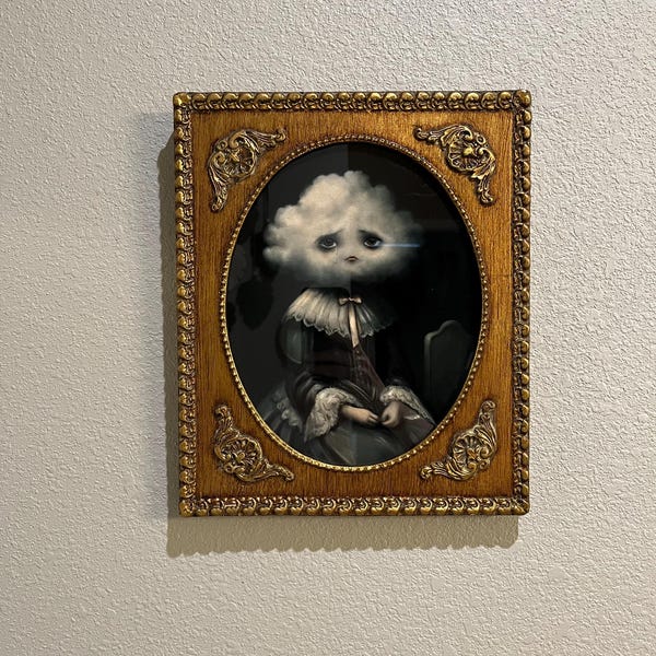 Spooky Bog Creature | Creepy Cute Dark Art | Fantasy Illustration ...