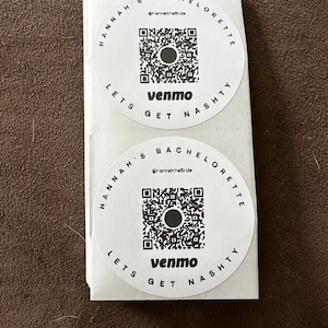 Connect With Us QR Code Stickers 2”x1” - Etsy