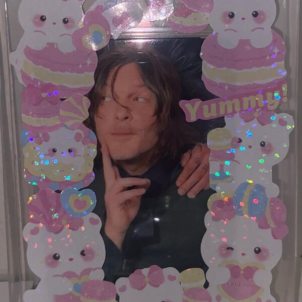 Norman Reedus Fan Photocard, Twd Fan Art, the Walking Dead Fan Merch - Etsy