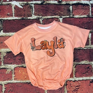 Boho Floral Retro Alphabet Set With Clipart PNG Files Retro Doodle ...