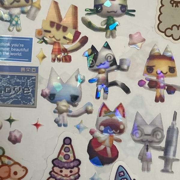 Parappa Inspired Sticker - Etsy