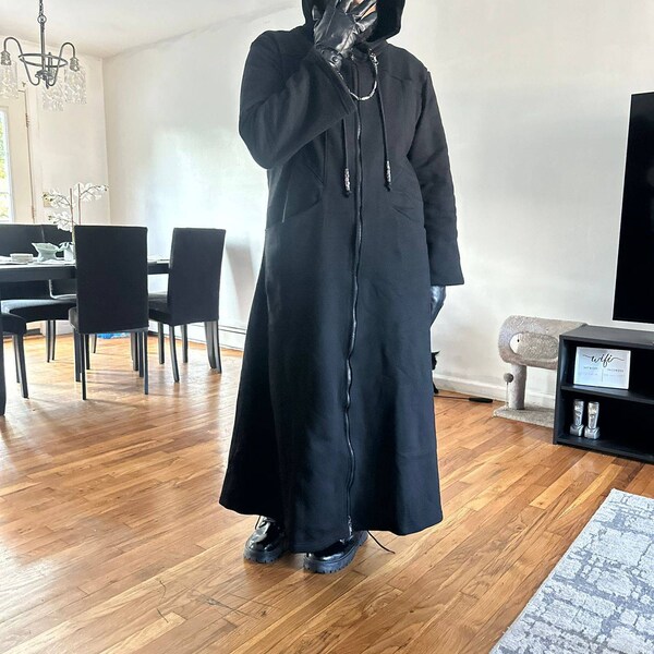 Long Trench Coat Kingdom Hearts Organization XIII Hoodie Jacket Cloak ...