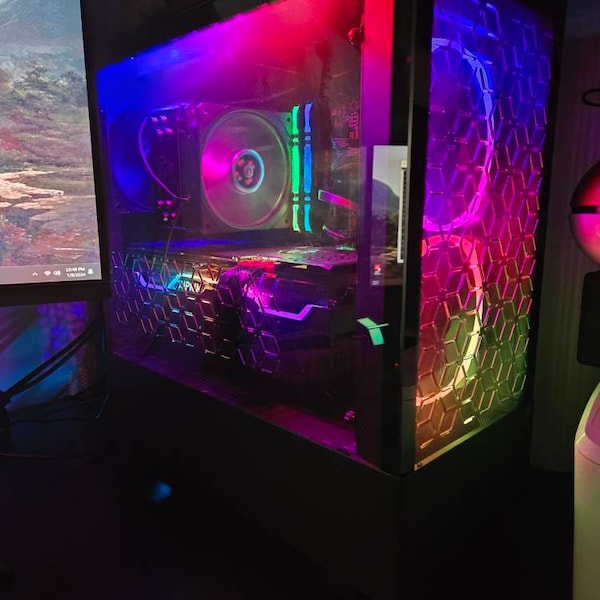 NZXT H510, H510i, Elite, Flow Custom Vented Side Panel - Etsy