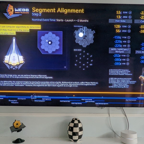 3D Printed James Webb Space Telescope Model Kit - Etsy