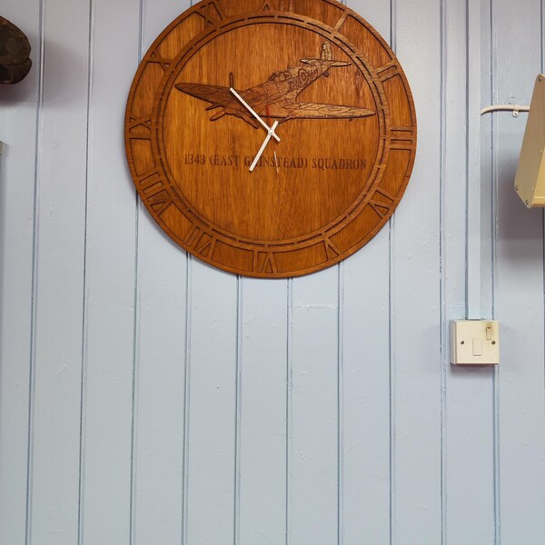 Wooden Wall Clock With African Map Design – Customizable and Unique ...