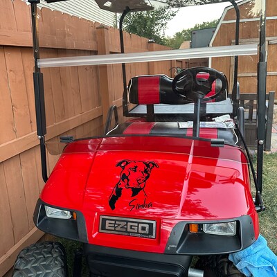 Personalized Pit Bull Decal Dog Window Decal Pit Bull Car Decal Pit ...