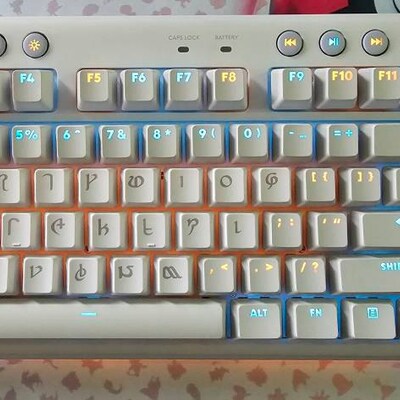 FFXIV Keycap Set, Eorzean Alphabet - Etsy