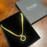 Fishbone Link Chain Necklace,gold Thick Fish Bone Choker Necklace,gold ...