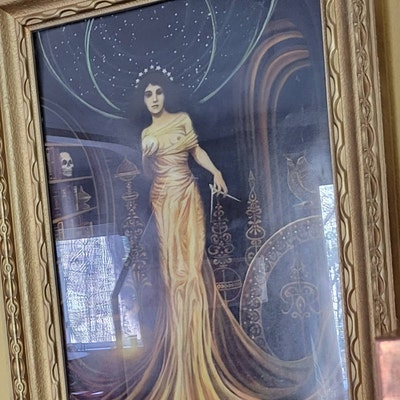 Dryad Forest Nymph Goddess Pagan Psychedelic Art 11x14 Print - Etsy