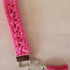 EASY CROCHET PATTERN- Wristlet Keychain Strap - Etsy