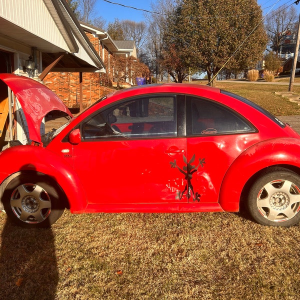 Car Dent Decal Wile E Coyote Splat HQ Vinyl Sticker Decal for Car Auto ...