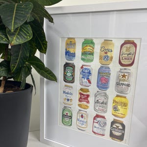 Seltzer Water Cans - Logo Art Painting Poster - Etsy