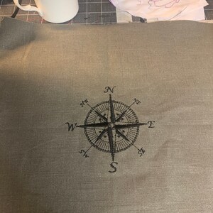 Compass Machine Embroidery Design Nautical Designs Sailing Machine ...