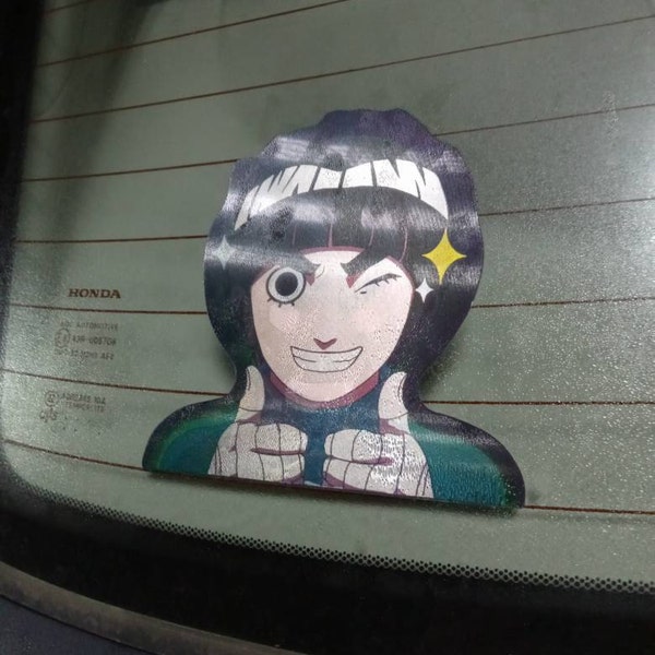 3D Lenticular Anime Sticker Decal Changing Moving Flip Motion Peeker ...