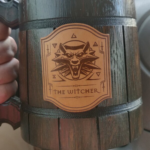 Witcher Mug | Geralt Medallion Personalized Gift | Witcher Gamer Gift ...