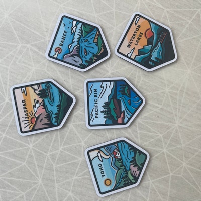 Midwest National Park Stickers - Etsy
