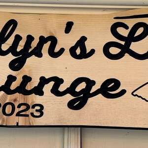 Custom Cottage Sign Wood Cottage Sign Anniversary Gift - Etsy Canada