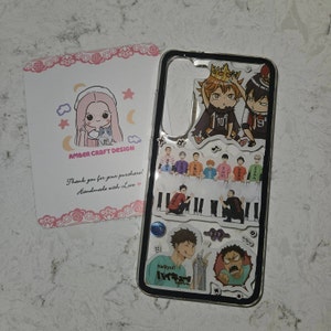 Custom Genshin Impact Resin Phone Case Fine Glitter for iPhone 7 8 ...