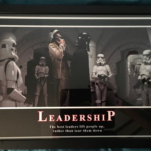 Digital Download Darth Vader leadership Poster 2 - Etsy