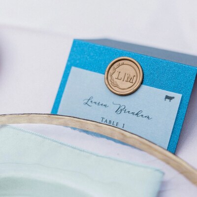 6/7/8 Circle Menu Cards, Round Menu for Standard Dinner Plates, Modern ...